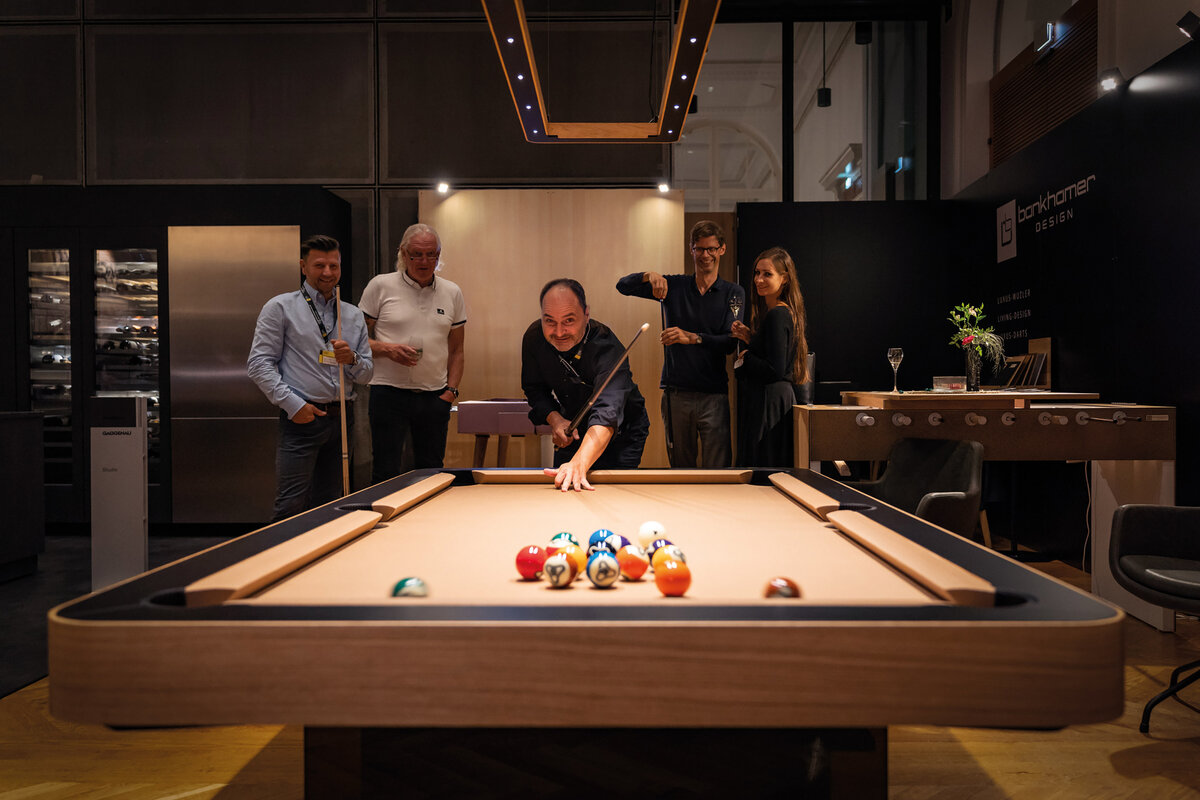 Bankhamer: Billard und Dinner | SCHACHERMAYER ® [AT]